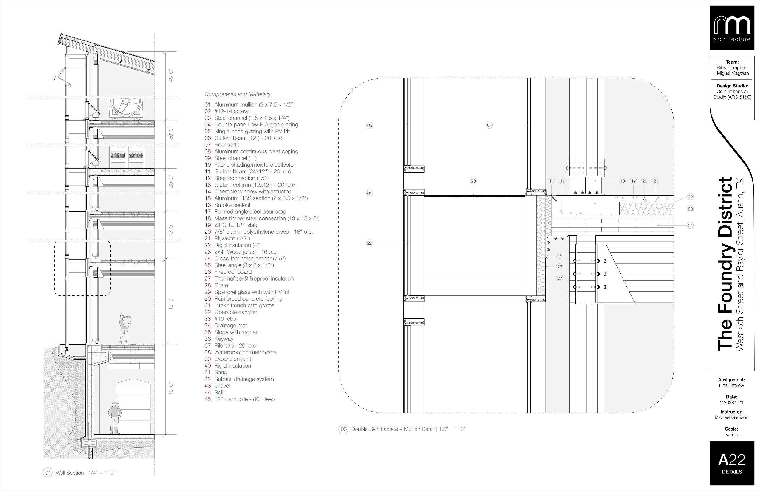 The Foundry District by Riley Campbell and Miguel Magtaan | School of Architecture